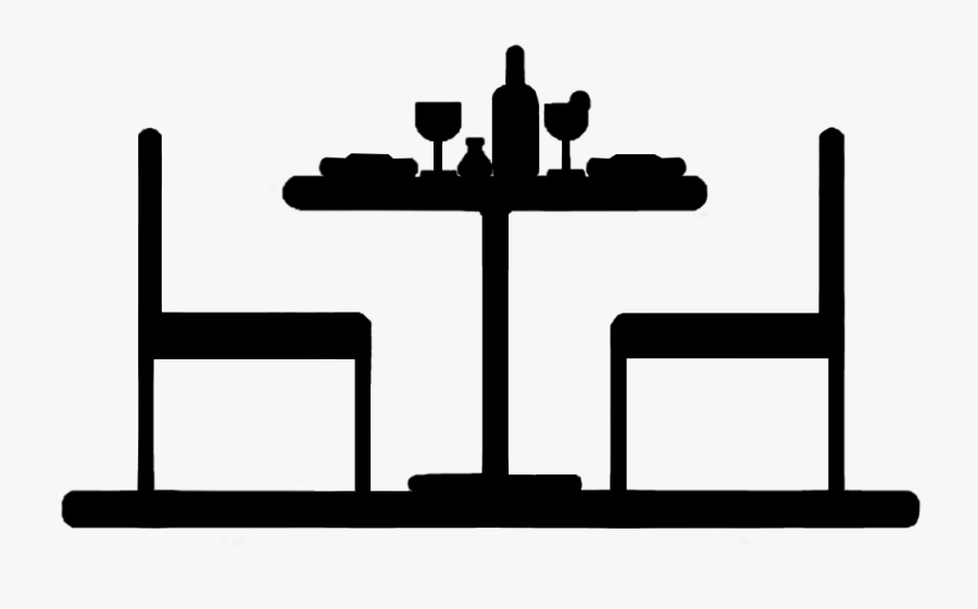 Table Clipart , Png Download - Table Png Cafe Silhouette , Free ...
