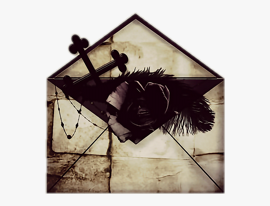 Gothic Envelope , Free Transparent Clipart - ClipartKey