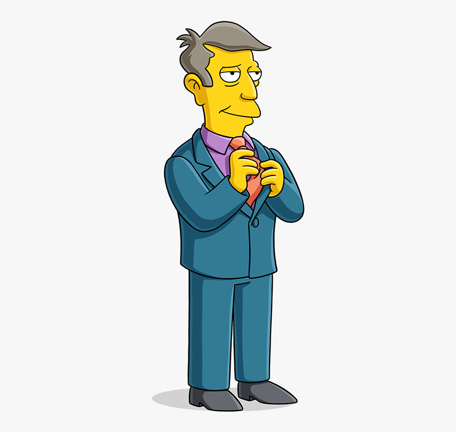 Simpsons Principal , Free Transparent Clipart - ClipartKey