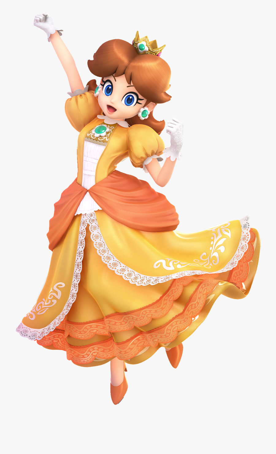 Transparent Buff Arms Png - Princess Daisy Mario , Free Transparent ...