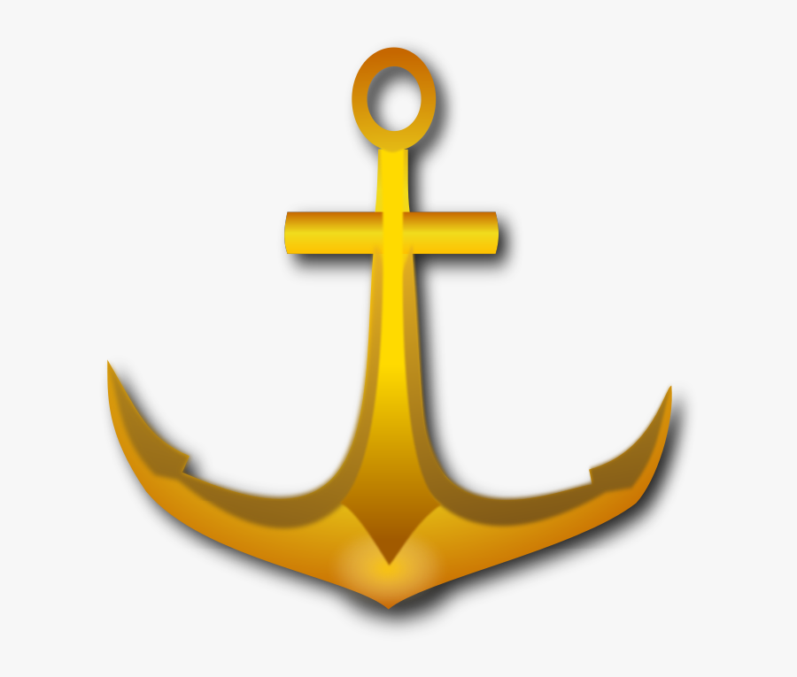 Clipper Ship Clip Art Free - Gold Anchor Clipart Png , Free Transparent ...