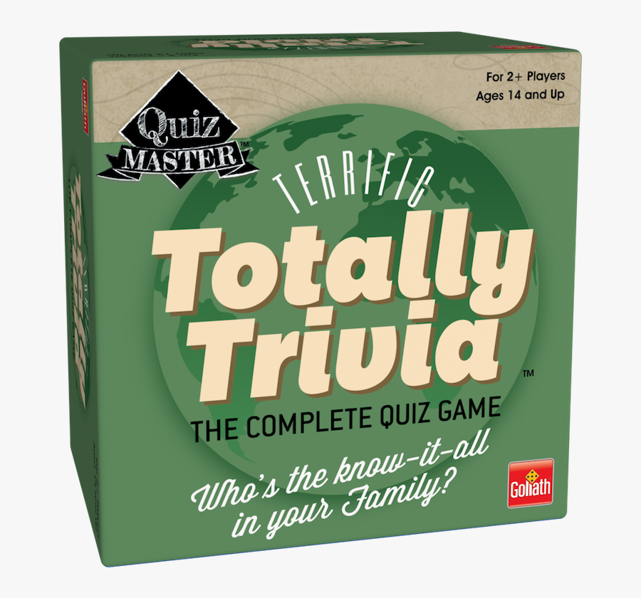 Quiz Master™ Totally Trivia Goliath Games - Packaging And Labeling ...