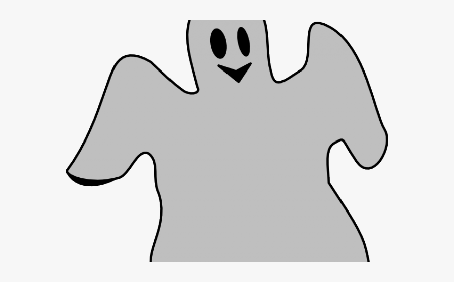 Ghost Clipart Ghost Outline - Transparent Transparent Background Clip ...