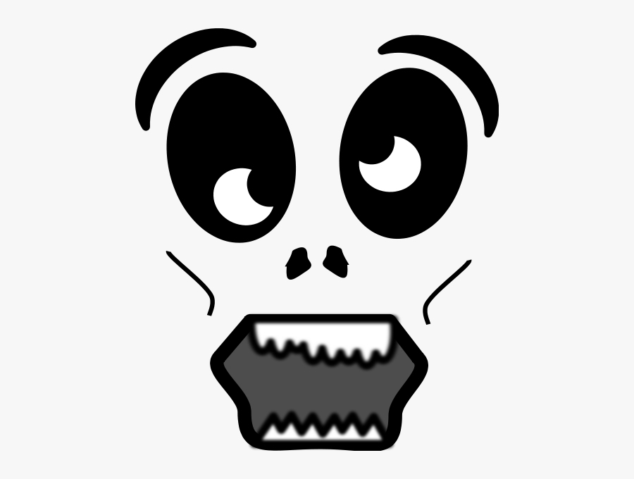 Cartoon Zombie Face Png Clip Arts - Zombie Face Drawing Easy , Free ...