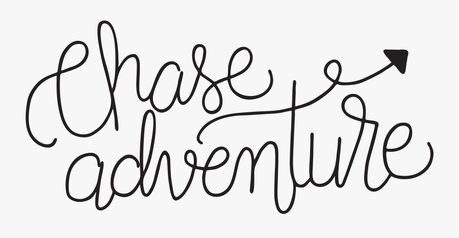 Banner Free Chase Hand Lettered Free - Calligraphy , Free Transparent ...