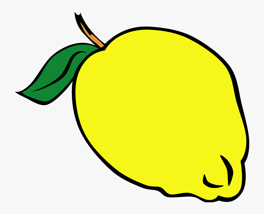 Simple Fruit Lemon - Lemon Clip Art , Free Transparent Clipart - ClipartKey