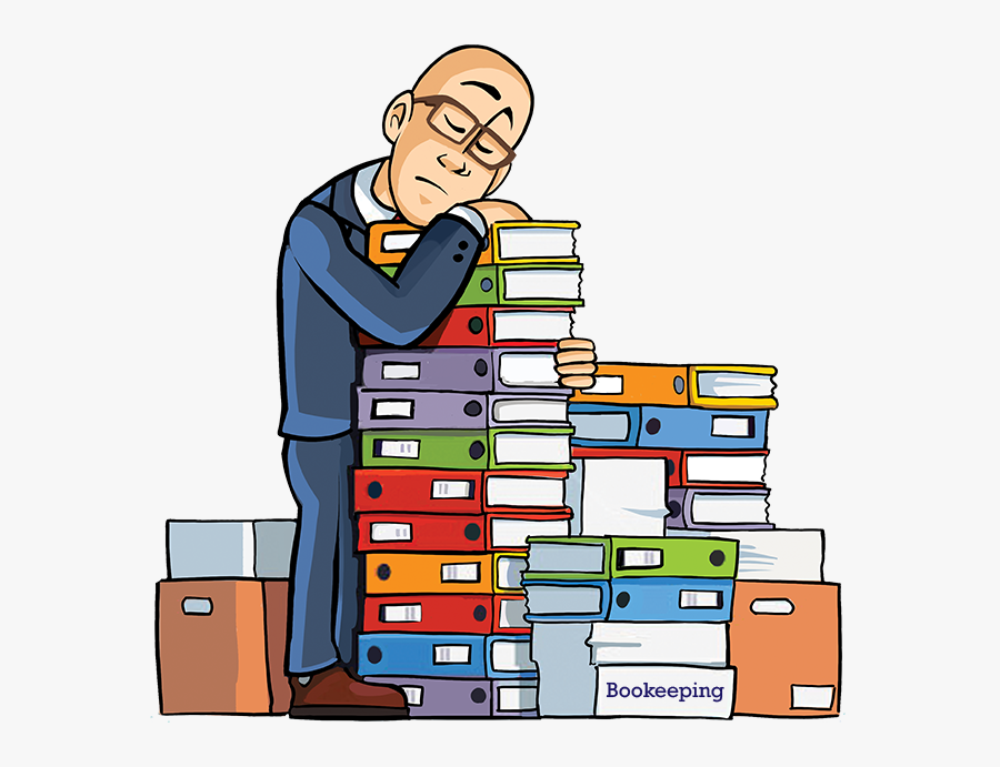 Bookkeeping And Lba - Cartoon , Free Transparent Clipart - ClipartKey