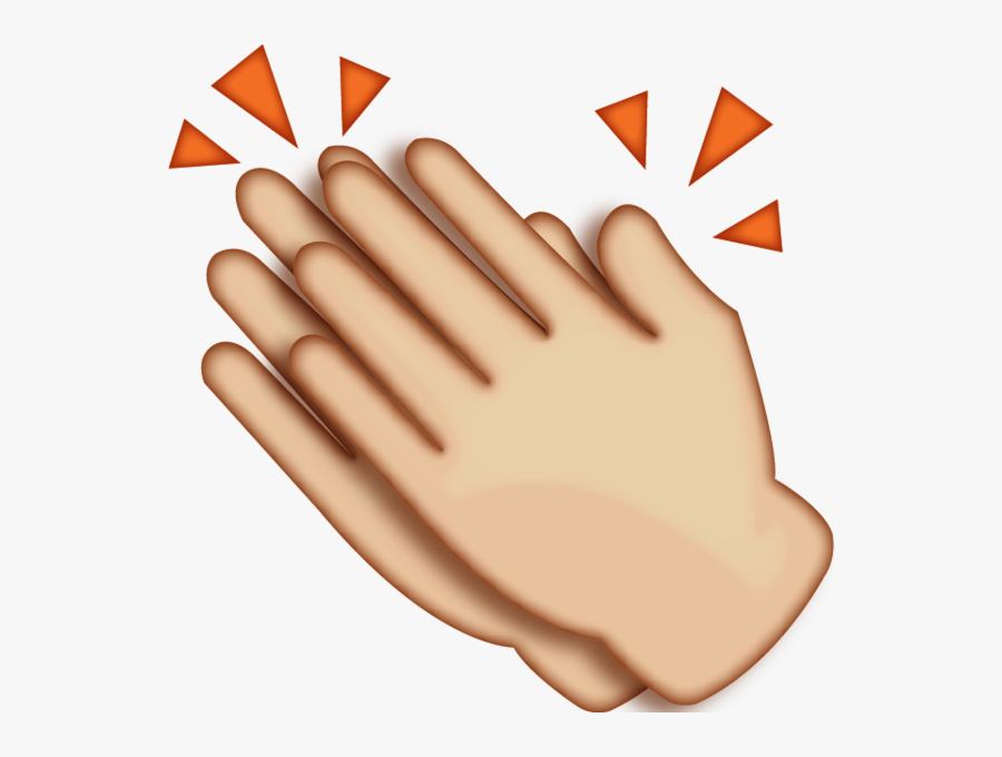 Clap Hands Emoji Png , Free Transparent Clipart - ClipartKey