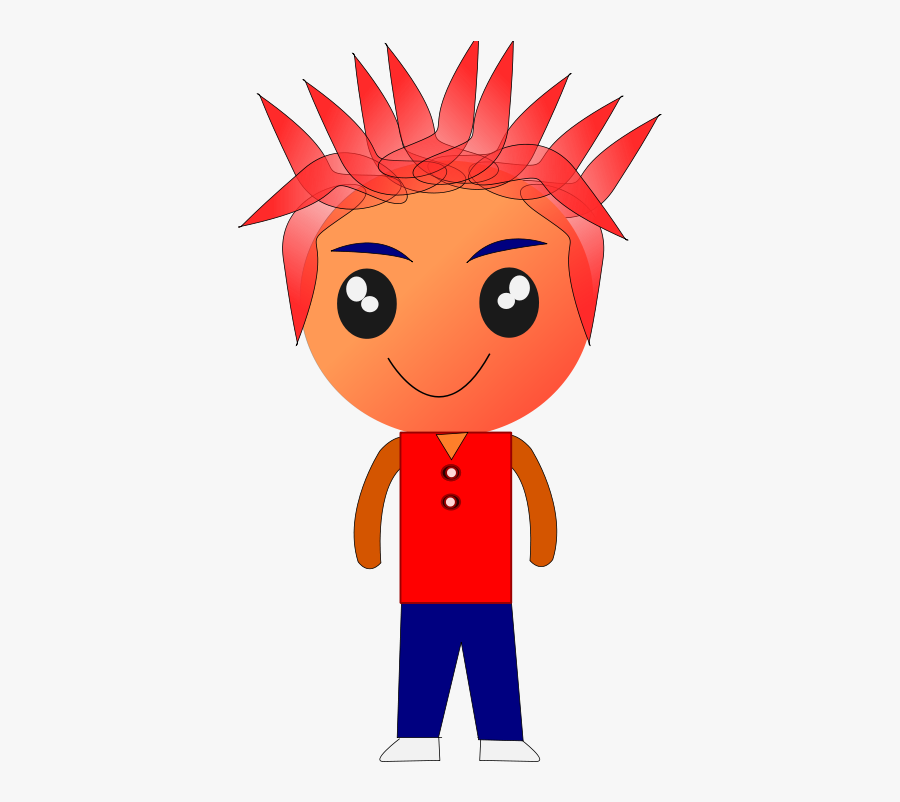 550333 - Kids Spiky Hair Clipart Transparent Free , Free Transparent ...