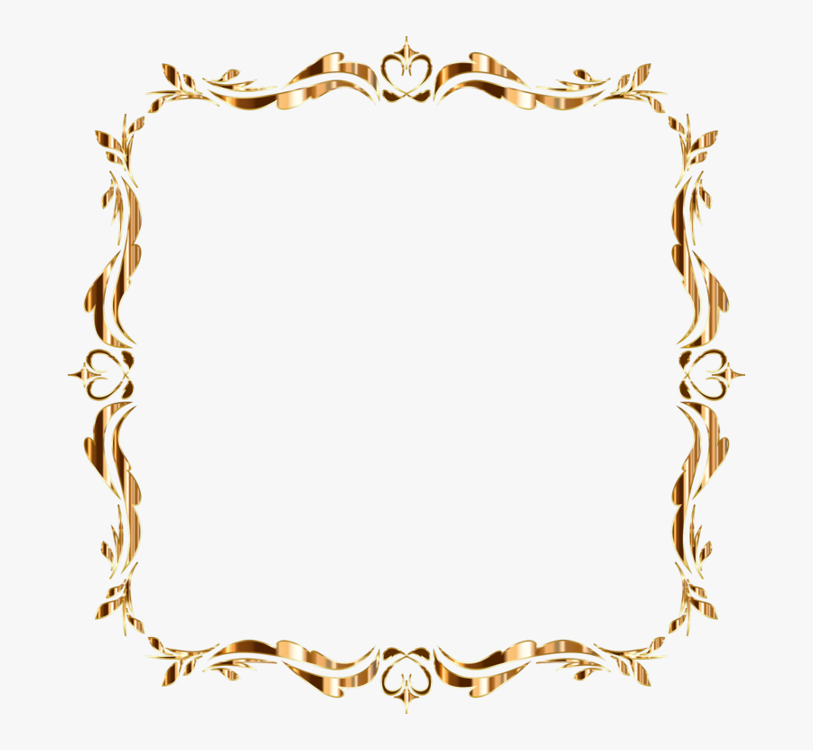 Picture Frame,picture Frames,drawing - Free Gold Scroll Clip Art , Free ...
