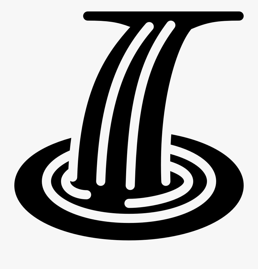 Waterfall Symbol Png , Free Transparent Clipart - ClipartKey