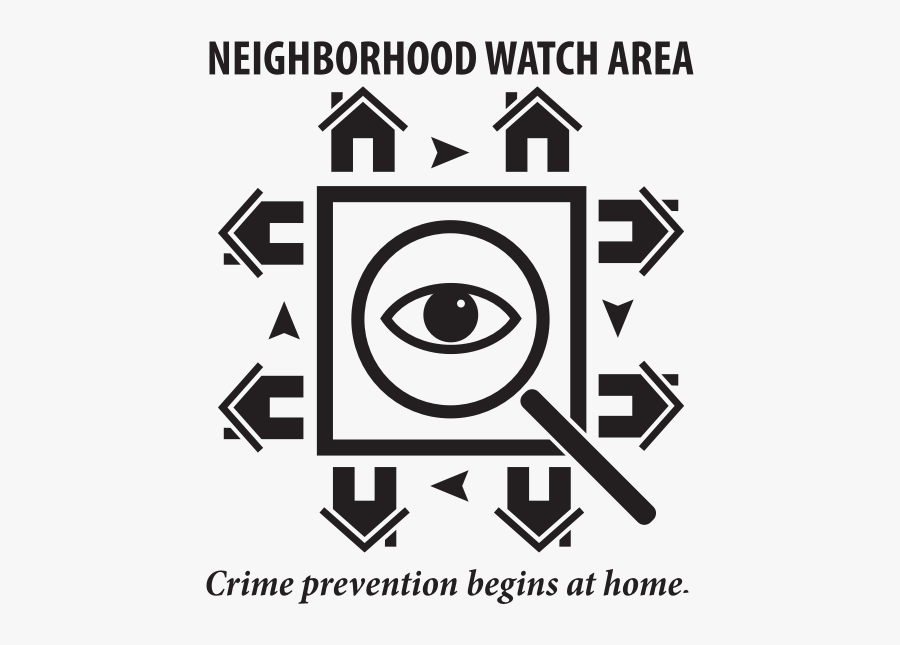 Neighborhood Watch Area - Poster , Free Transparent Clipart - ClipartKey