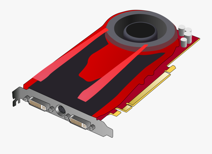 Electronic Device,video Card,computer Component - Graphics Card Clipart ...