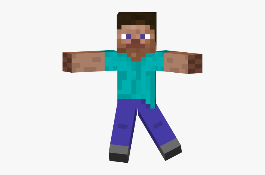 Minecraft House Clipart - Minecraft Steve Transparent Background , Free ...