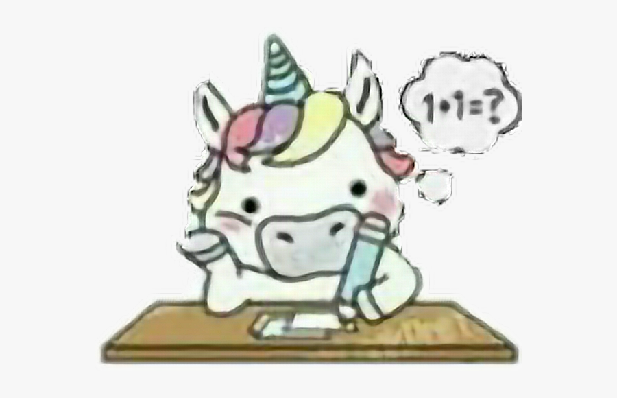#study #unicorn #mats - Unicorn Study , Free Transparent Clipart - ClipartKey