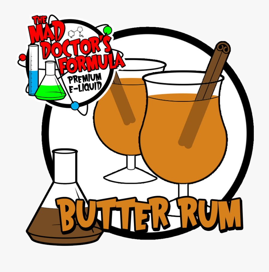 Butter Rum 30ml , Free Transparent Clipart - ClipartKey