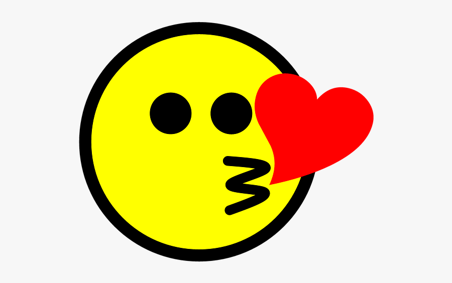 Png Smiley Bisous , Free Transparent Clipart - ClipartKey