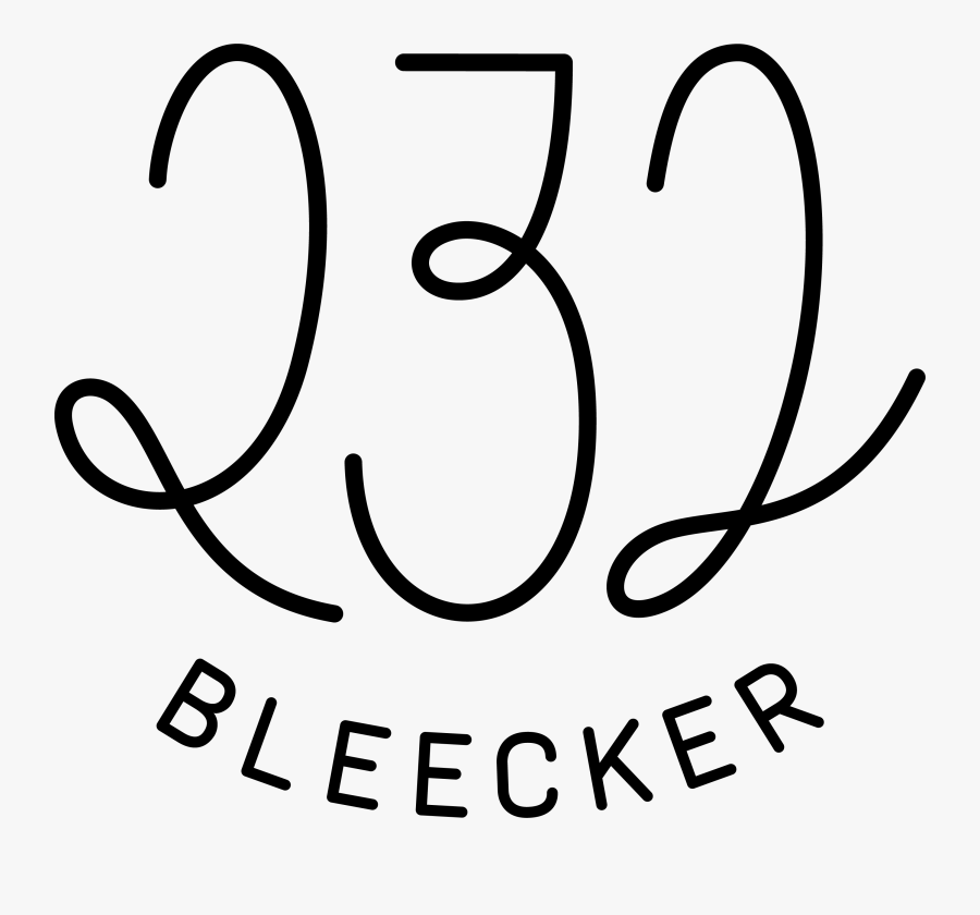232 Bleecker Logo - Line Art , Free Transparent Clipart - ClipartKey