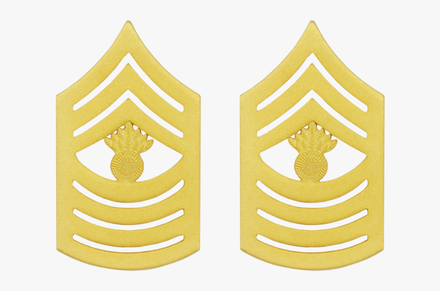 Mgysgt Satin Gold Chevrons - Emblem , Free Transparent Clipart - ClipartKey
