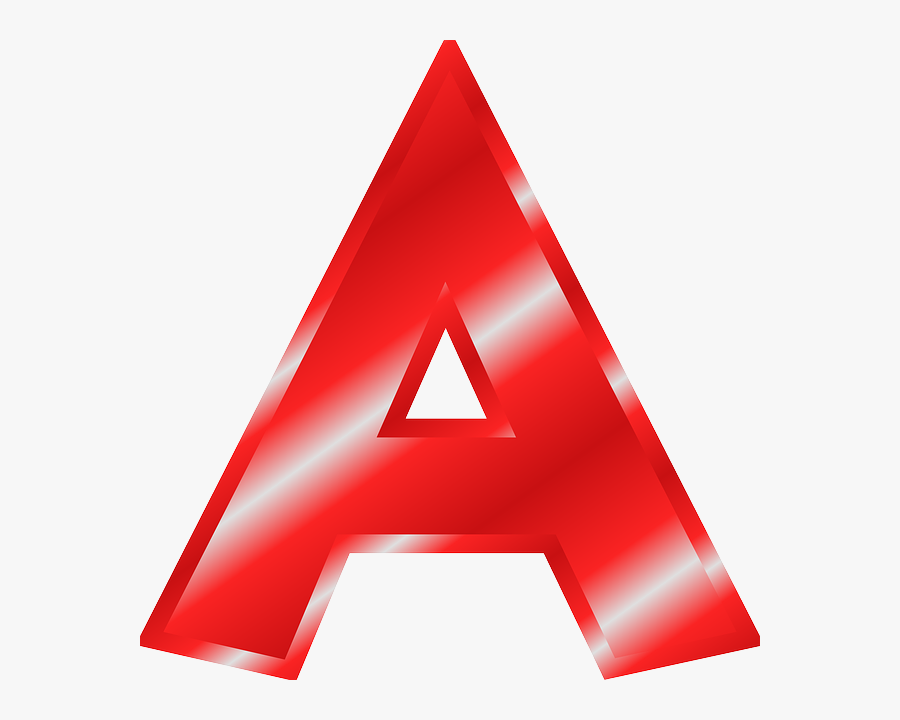 Letter A Red Clipart , Free Transparent Clipart - ClipartKey