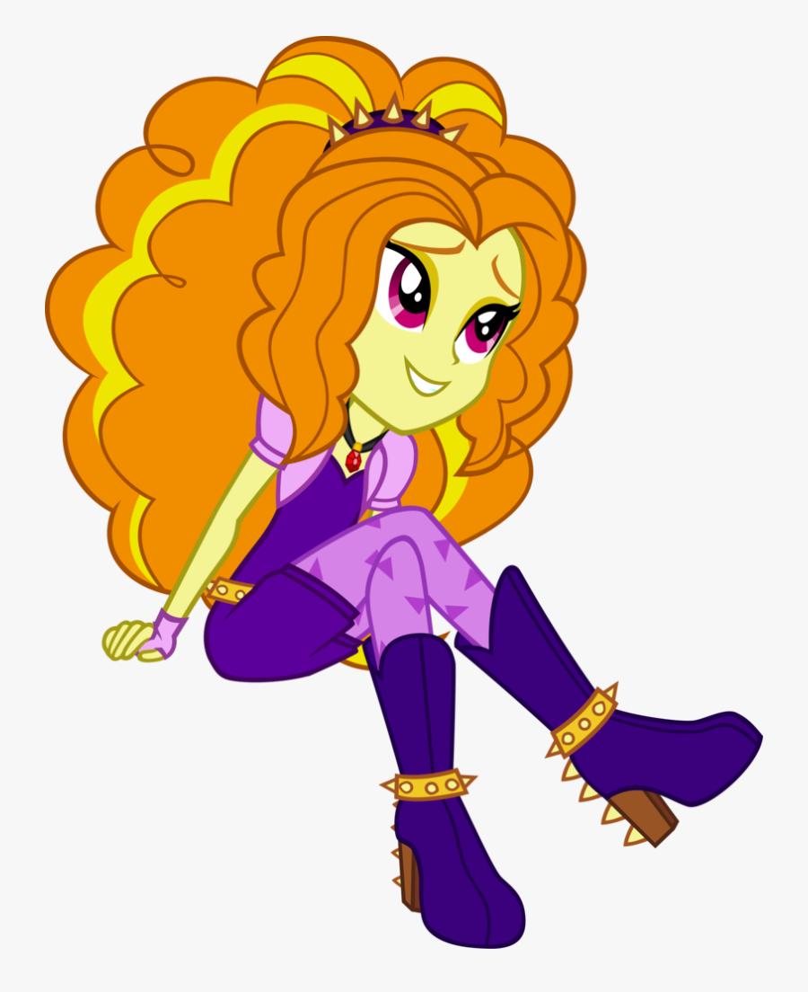 Sit Clipart Leg Crossed - Mlp Adagio Dazzle Smile , Free Transparent ...