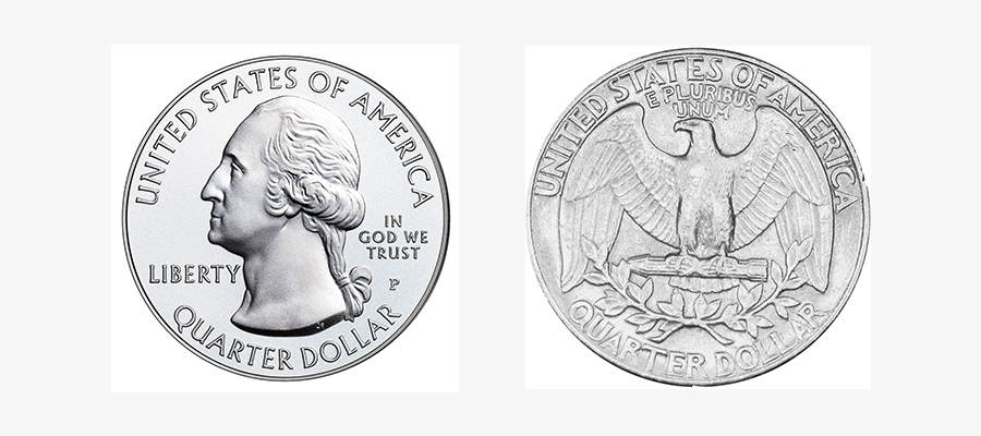 Measurement Same But Different Quarter - Illustration , Free ...