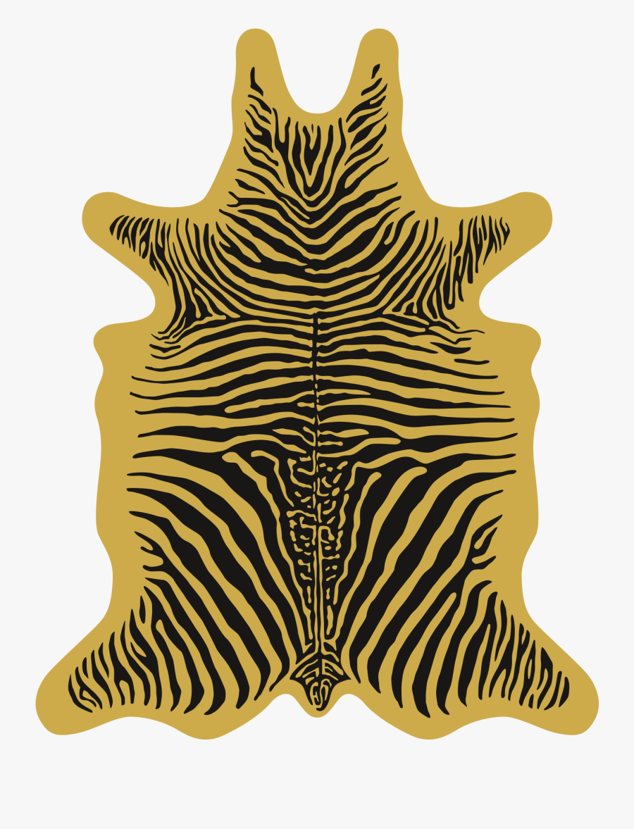 Zebra Vinyl Floormat - Tapis Vinyle Zebre , Free Transparent Clipart ...