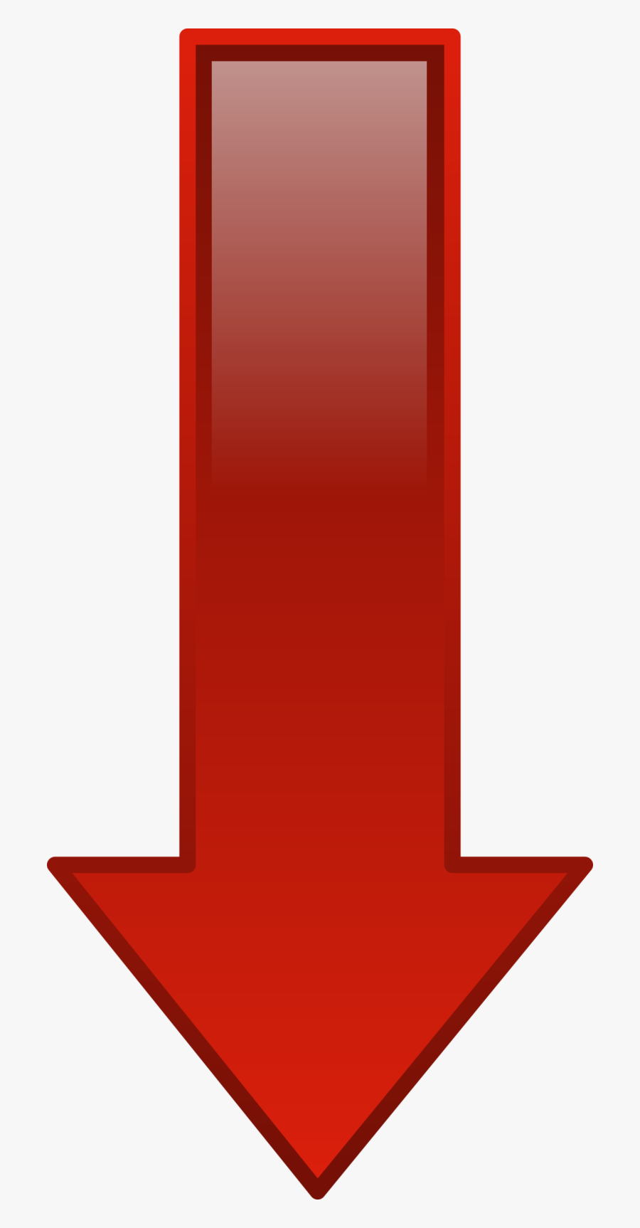 Red Down Arrow Clip Art , Free Transparent Clipart - ClipartKey