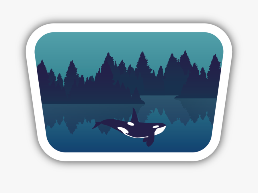Underwater Orca Sticker - Killer Whale , Free Transparent Clipart ...