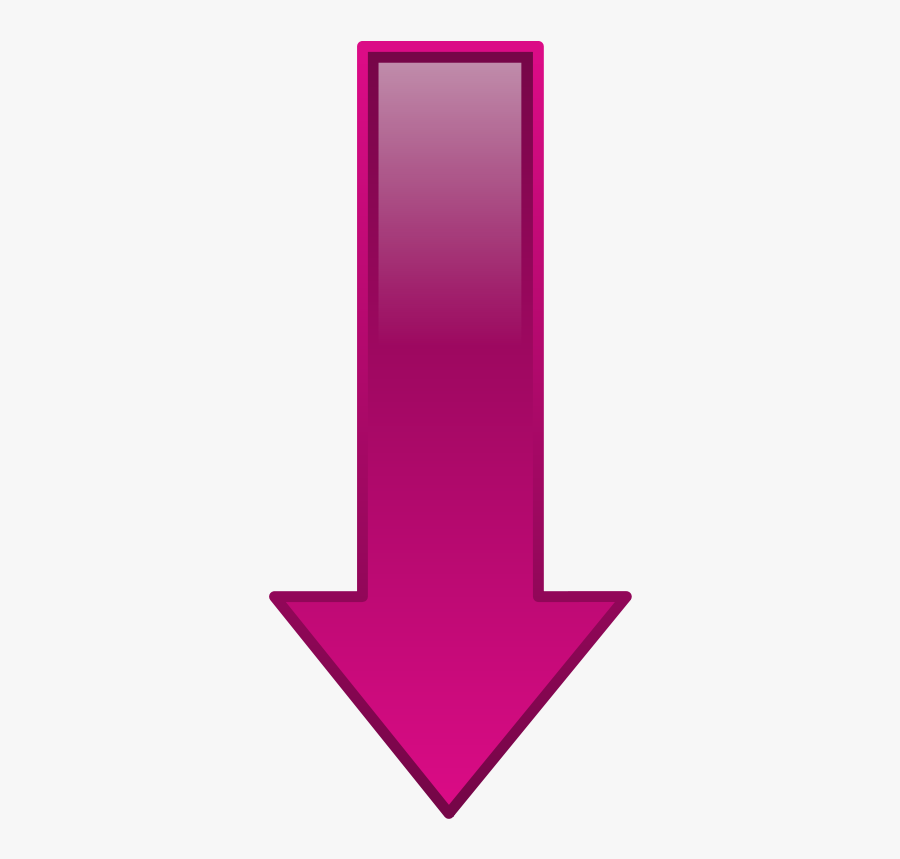 Arrow Down Purple - Cartoon Arrow Pointing Down , Free Transparent ...