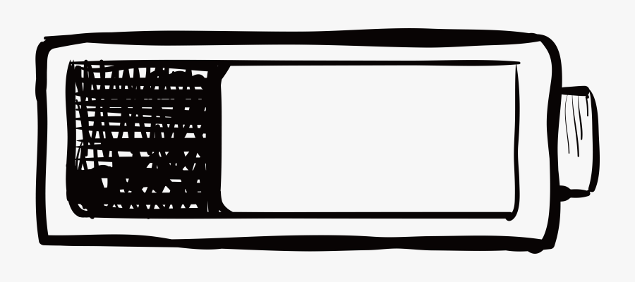 Square Vector Hand Drawn - Hand Drawn Battery Png , Free Transparent ...