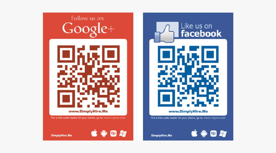 Social Qr Codes - Qr Code Design Poster , Free Transparent Clipart ...