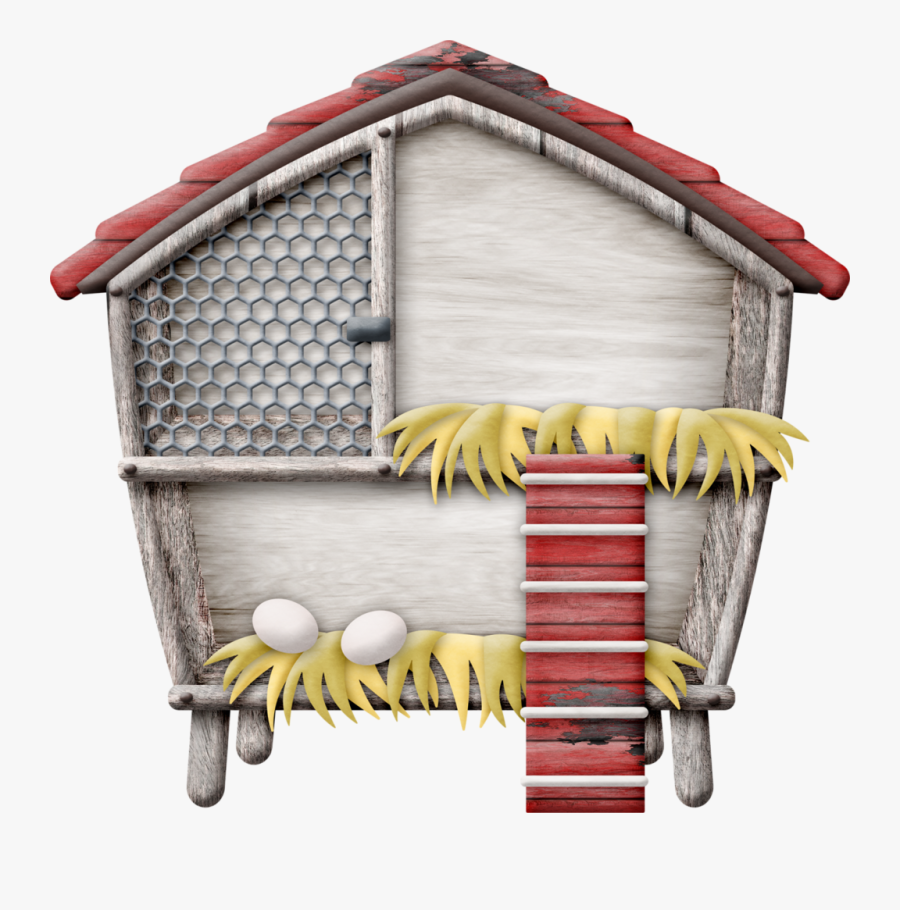 Clipart Barn Ranch House - Chicken Coop Clip Art , Free Transparent ...