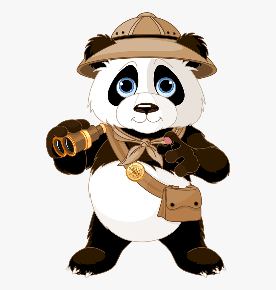 The Bamboo Scout - Panda Png Cartoon , Free Transparent Clipart ...
