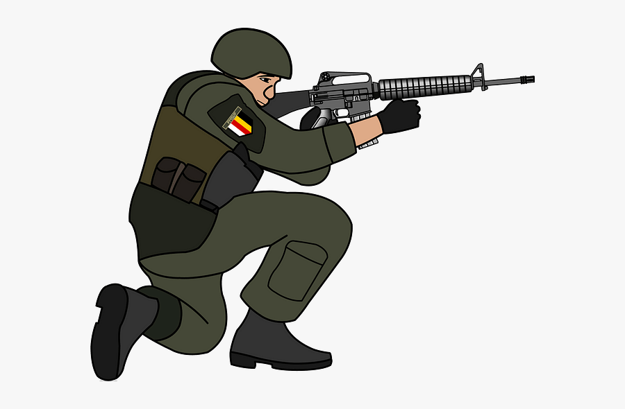 Battle Soldier Cartoon , Free Transparent Clipart - ClipartKey