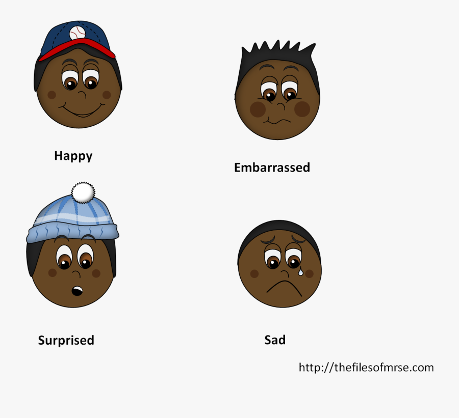 Boy Feeling Cards - Cartoon , Free Transparent Clipart - ClipartKey