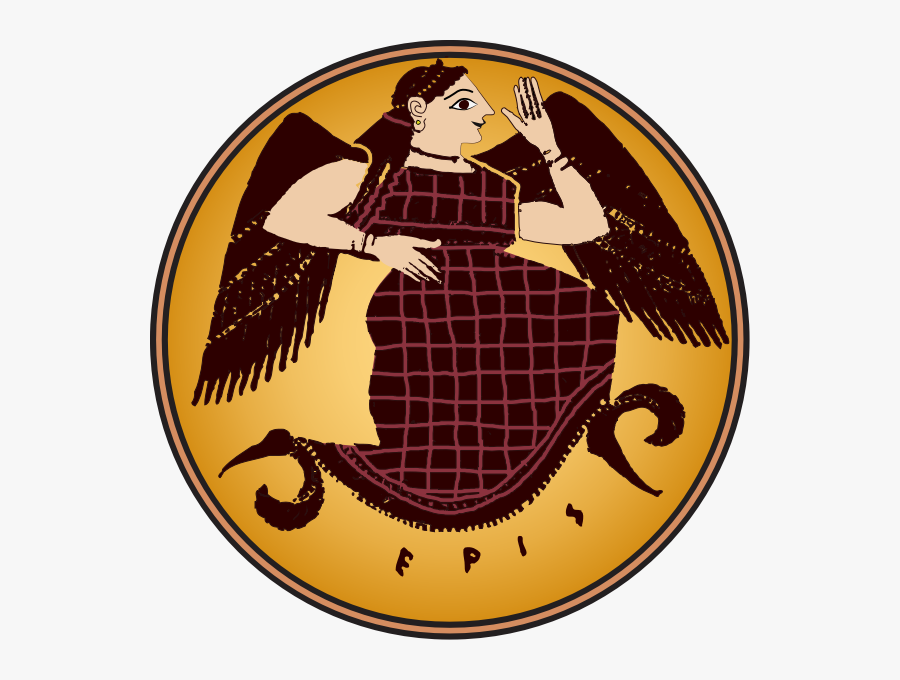 Vector Clip Art Of Goddess Eris Color Plate - Eris Goddess Symbol ...