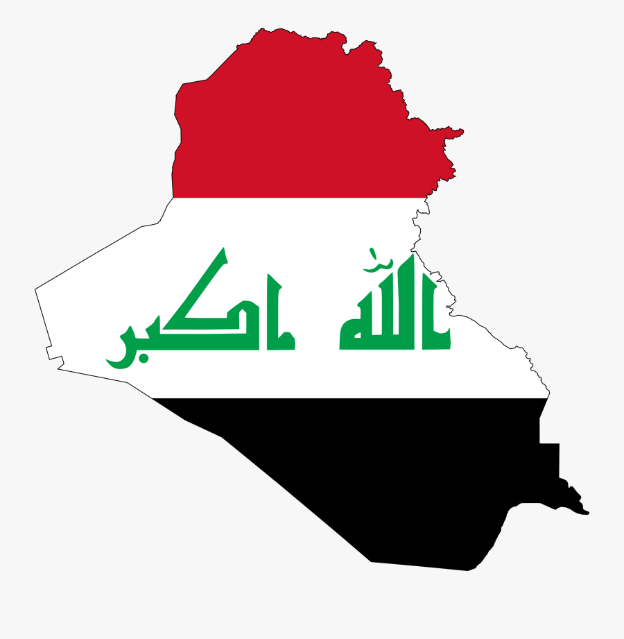 Iraq Flag Map , Free Transparent Clipart - ClipartKey