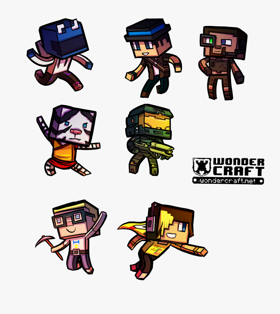 Samcube Draws Minecraft Avatars - Cartoon , Free Transparent Clipart ...