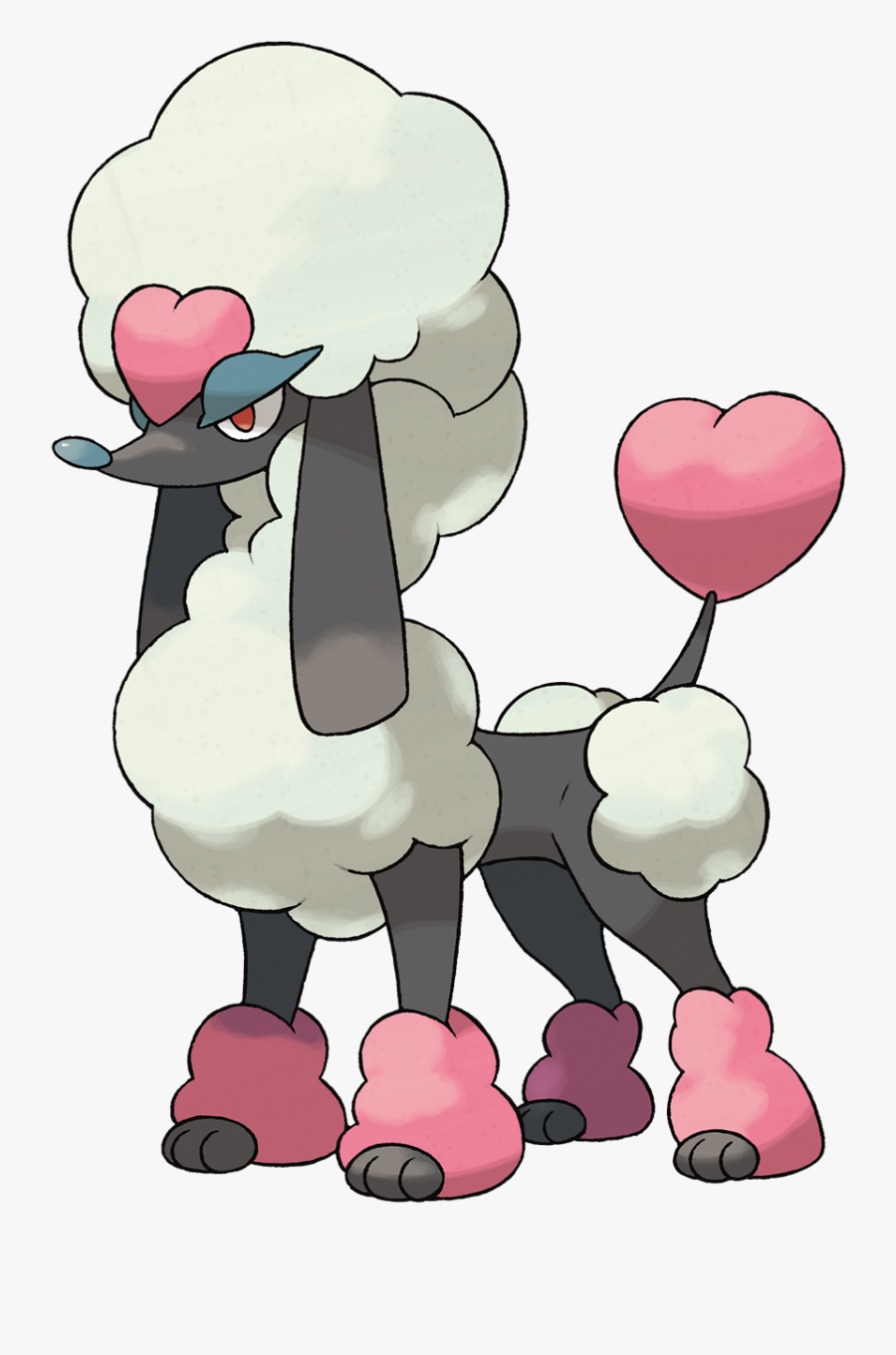 Furfrou - Furfrou Pokemon , Free Transparent Clipart - ClipartKey