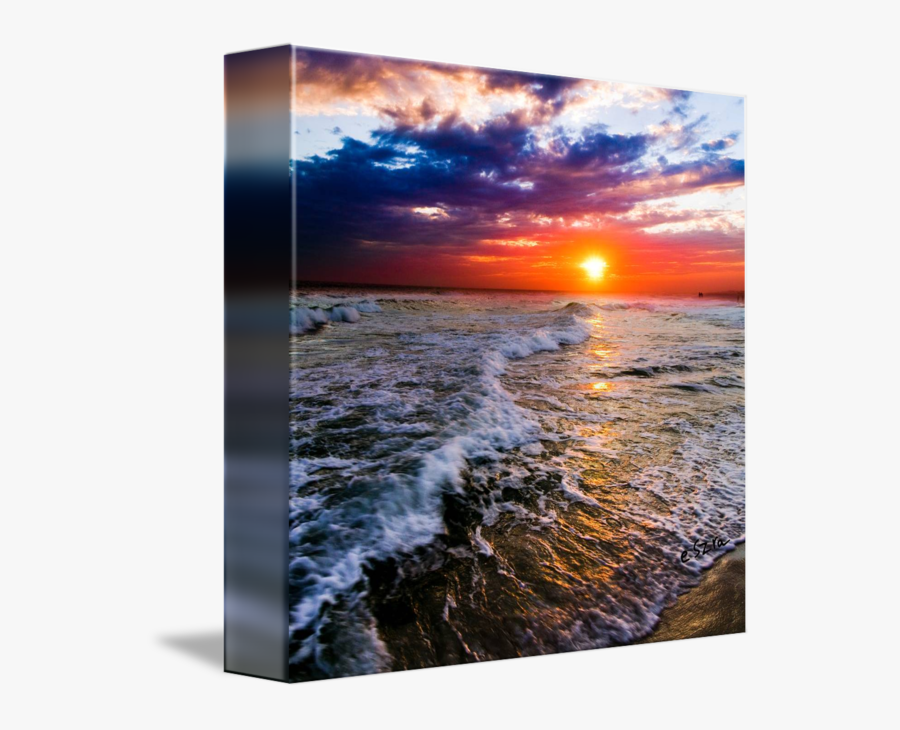 Sunset Clipart Beach Wave - Sunset Square , Free Transparent Clipart ...