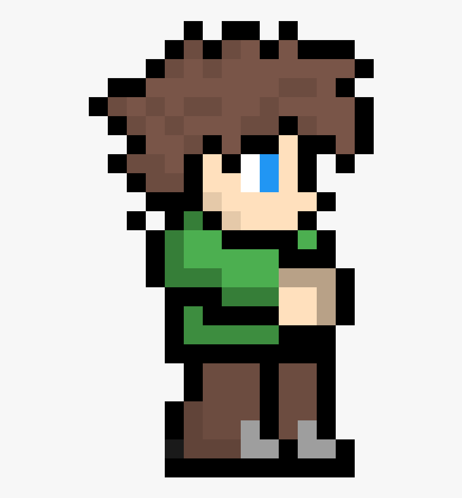 Terraria Character Pixel Art Clipart , Png Download - Ben 10 Pixel Art ...
