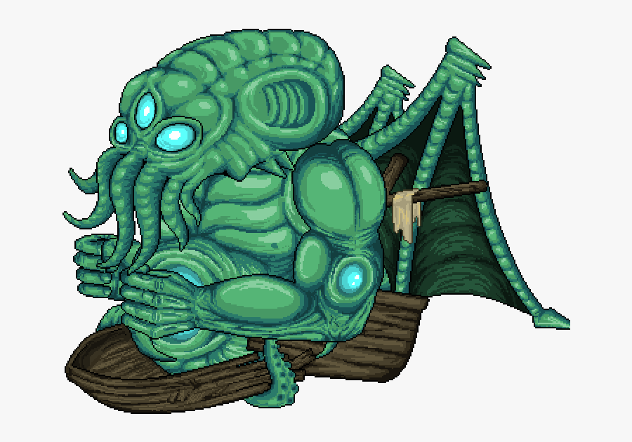 Hd Pixel Art The Final Boss Alternative Terraria - Terraria Boss Size ...