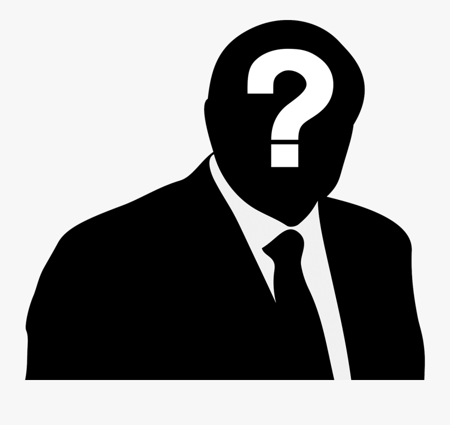 Question Mark Silhouette Teacher Logo - Silhouette With Question Mark ...