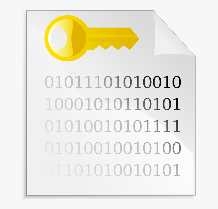 Encrypted File Icon - Encrypted Text File Icon , Free Transparent ...
