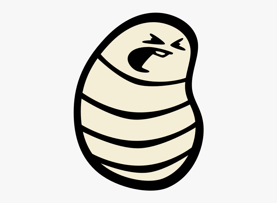 Angry Maggot Vector Image - Transparent Maggot Cartoon , Free ...