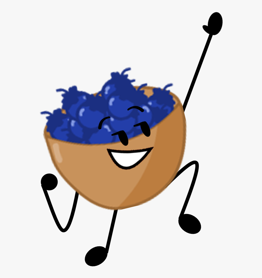 Blueberries Clipart Blueberry Basket - Bfdi Blueberry Basket , Free ...