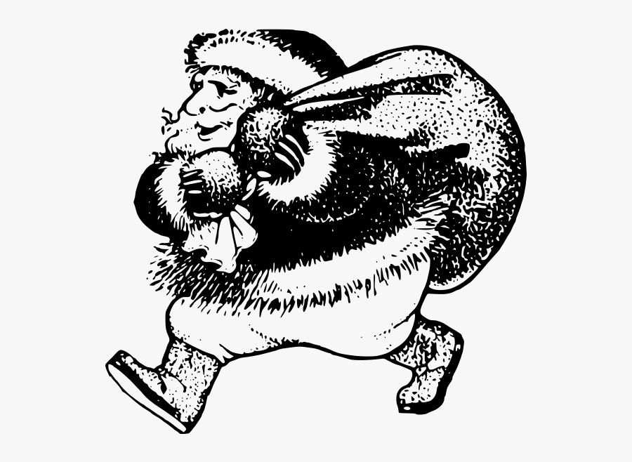 Short Fat Santa - Santa Claus , Free Transparent Clipart - ClipartKey