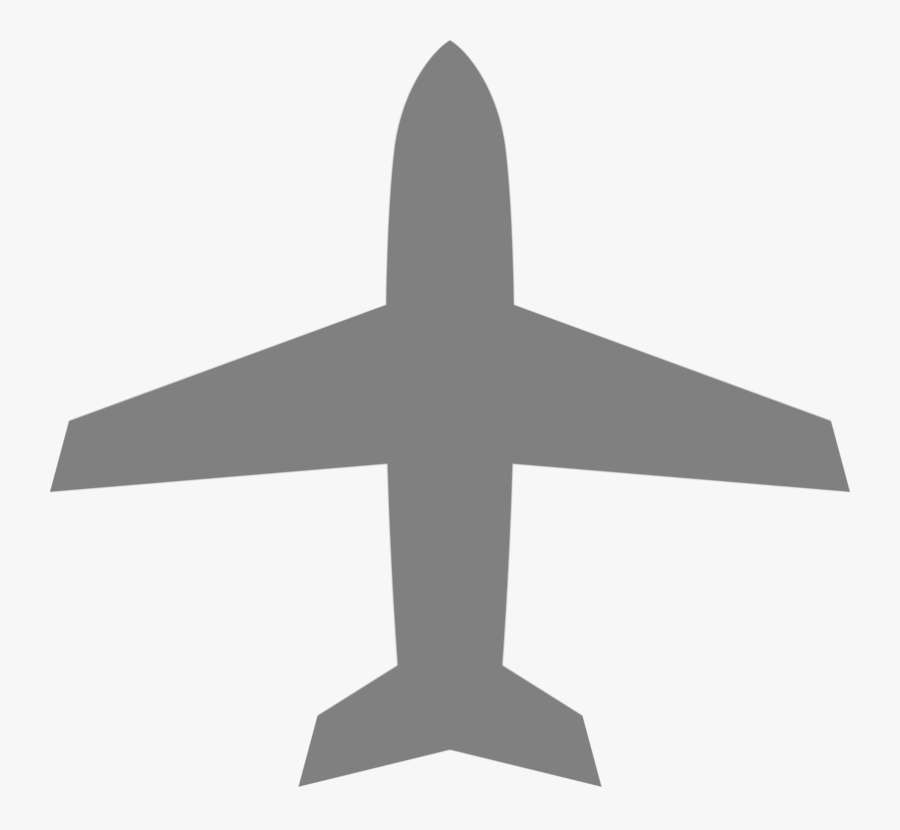 Angle,air Travel,symbol - Simple Airplane No Background , Free ...