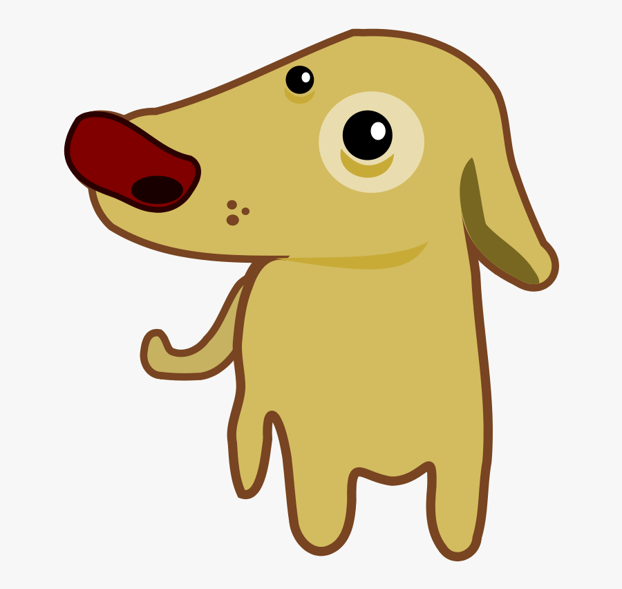 Art Dog Svg Clip Arts - Perro Transparent Background Cartoon , Free ...